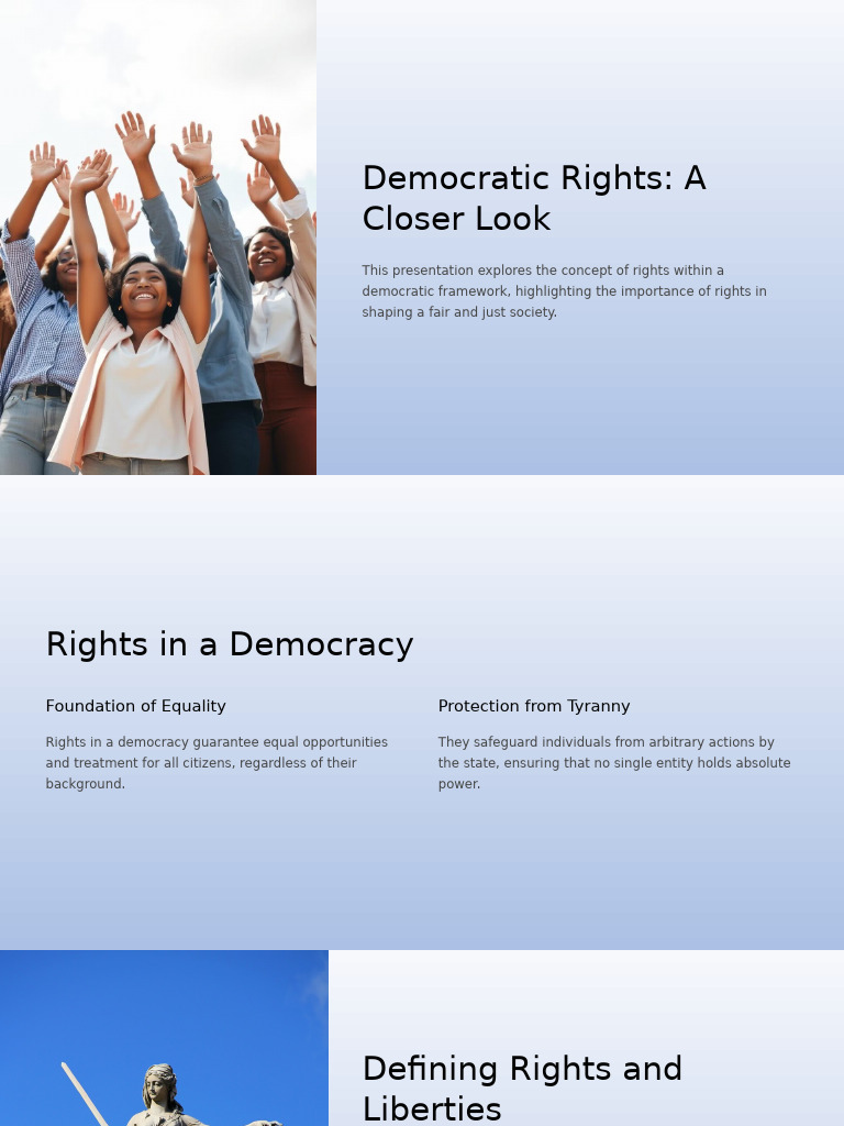 Understanding Democratic Rights in India | PDF | Rights | Social Equality