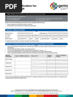 Newborn Registration Form for GEMS | PDF | Birth Certificate | Justice
