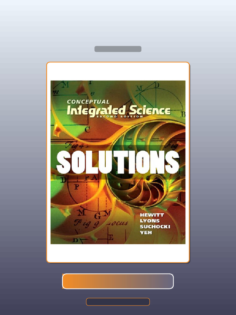 Conceptual Integrated Science 2 Ed Hewitt E-book Testbank Solutions ...