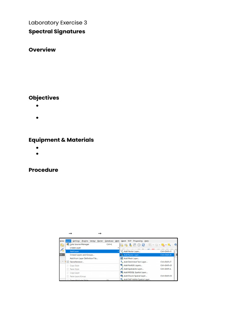 Understanding Spectral Signatures in QGIS | PDF | Electromagnetic ...