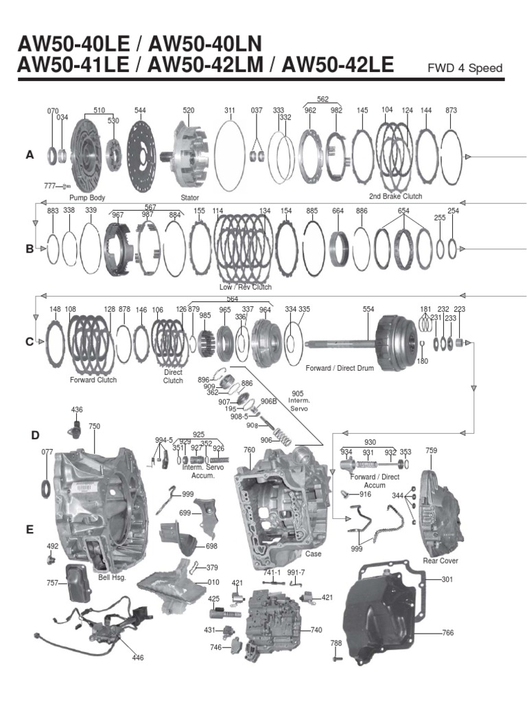 Aw5040le Aw5040ln Aw50-42le | PDF