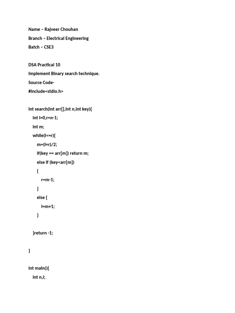 DSA7 | PDF