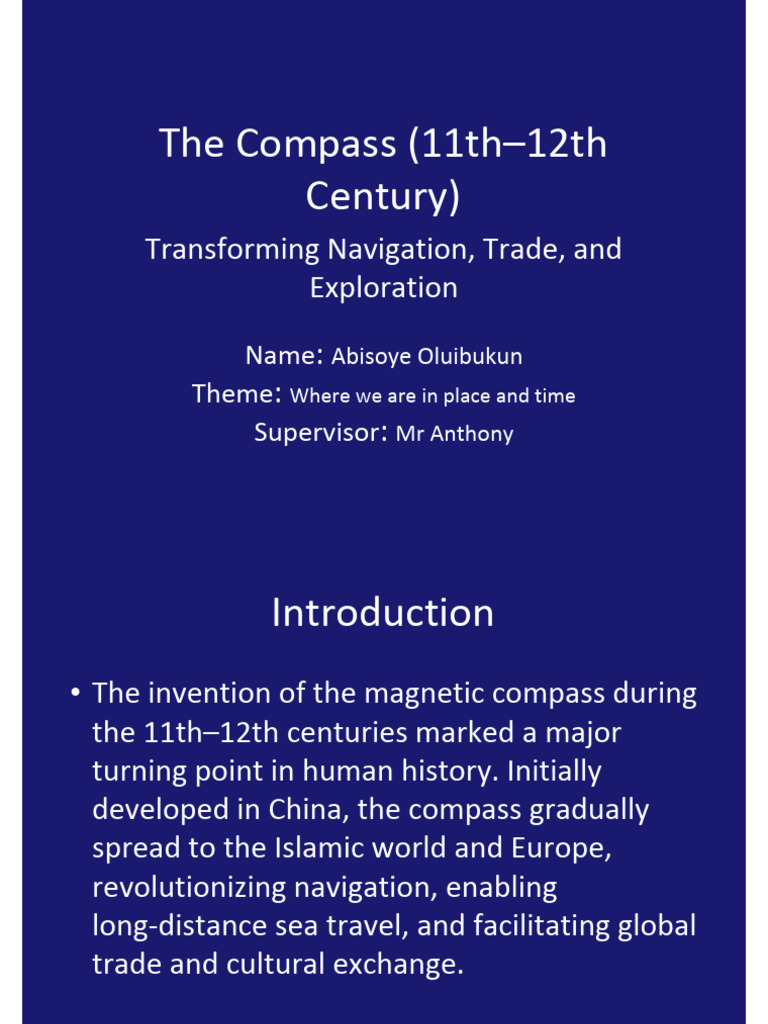 Copy of the Compass Time Theme 5.PDF | PDF | Compass | Navigation