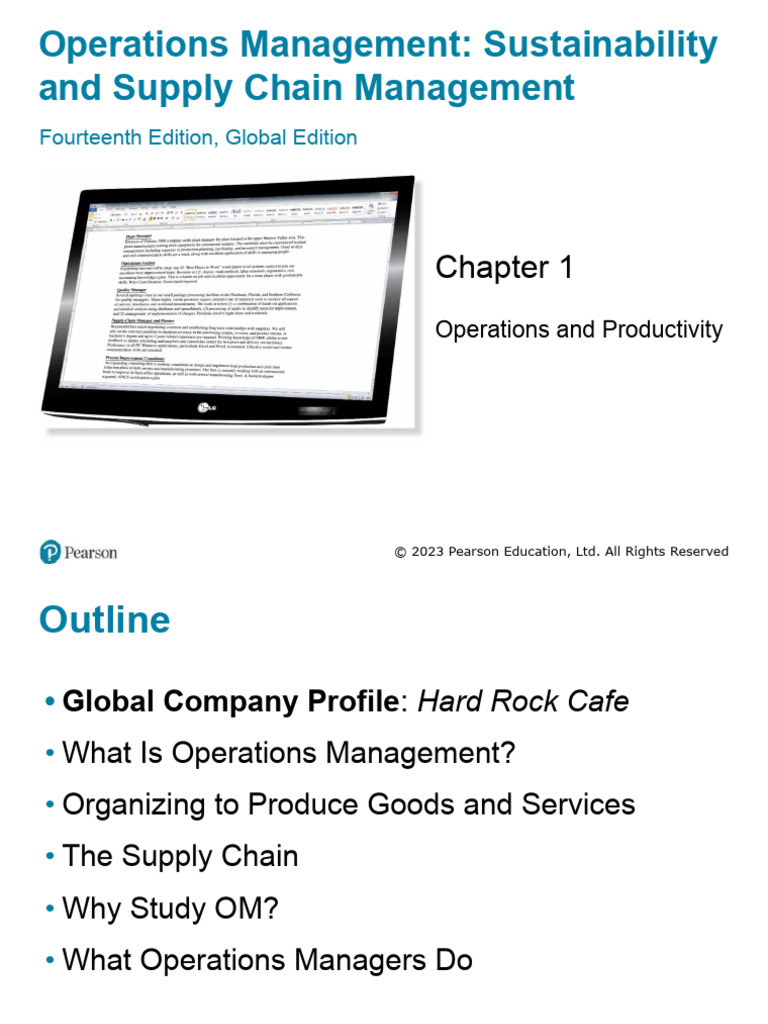 Ch 01 PPTaccessible.pptx | PDF | Supply Chain | Business