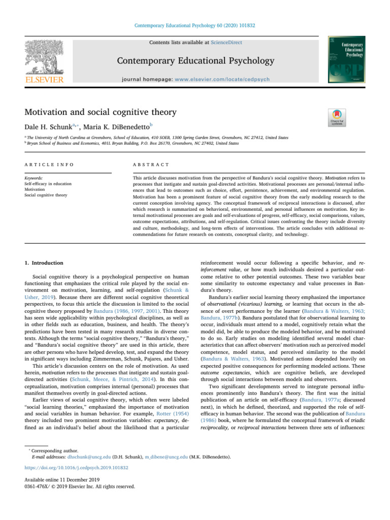 motivation-and-socio-cognitive-approach-04Va | PDF | Self Efficacy ...
