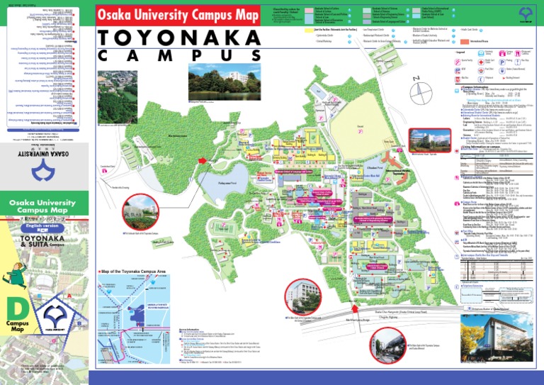 Toyonaka Map | Download Free PDF | Further Education
