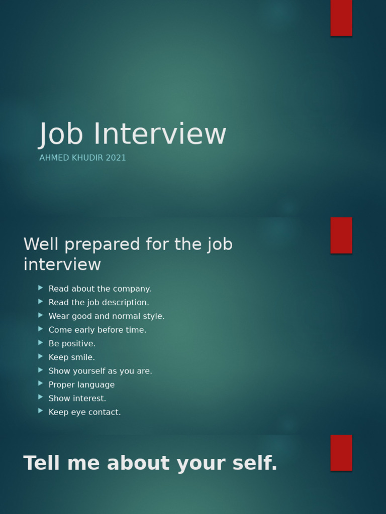 Interview Questions | PDF