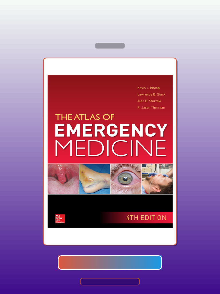 The Atls of Emergency Medicine 4th Edition E-book Testbank Solutions | PDF