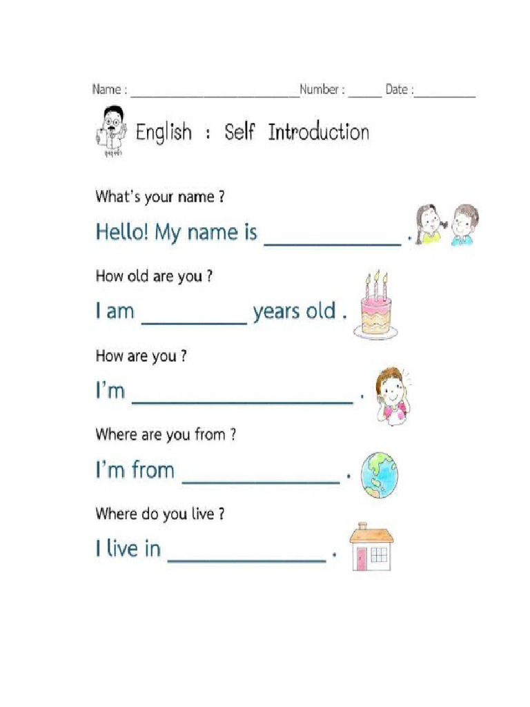 Self Introduction | PDF