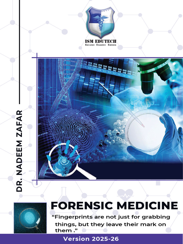 Forensic Study Material Final ISM 2025 | PDF