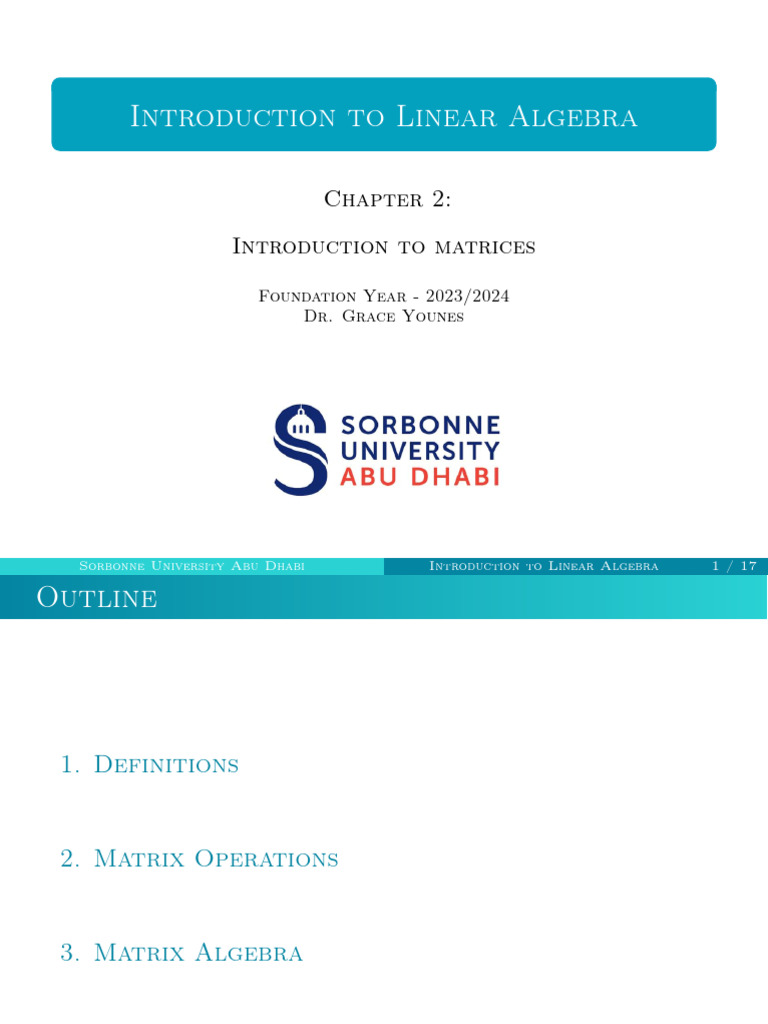 MATH 009 Chapter 2 Matrices | PDF | Matrix (Mathematics) | Determinant