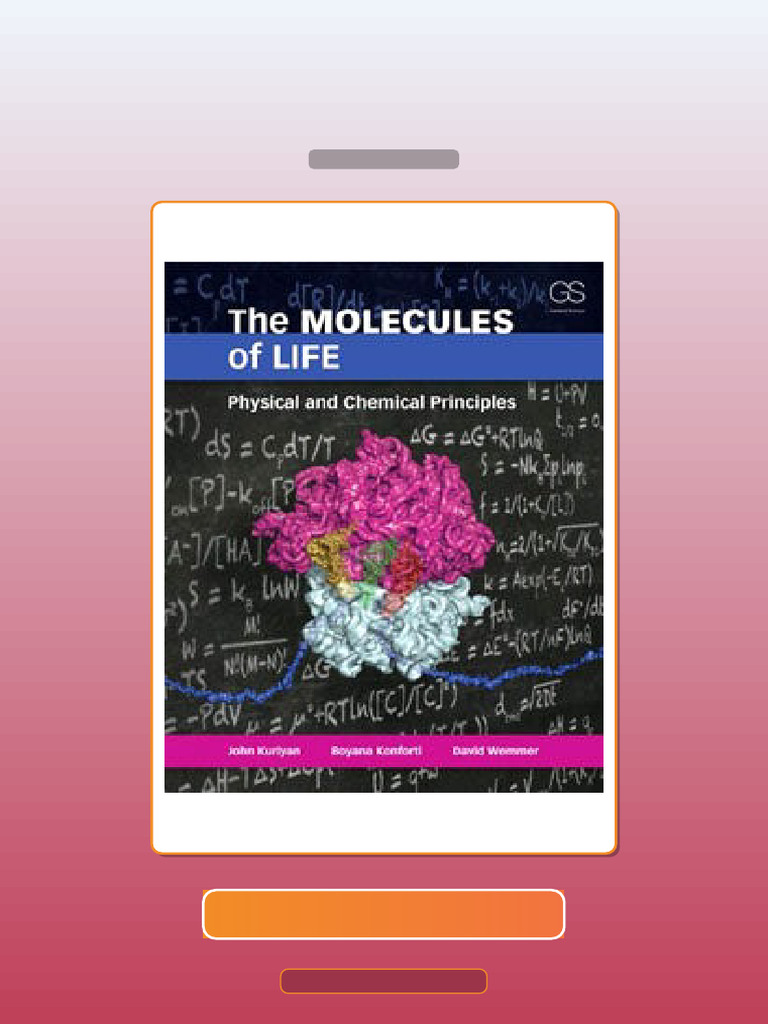 The Molecules of Life Physical and Chemical Principles 1st by Kuriyan E ...