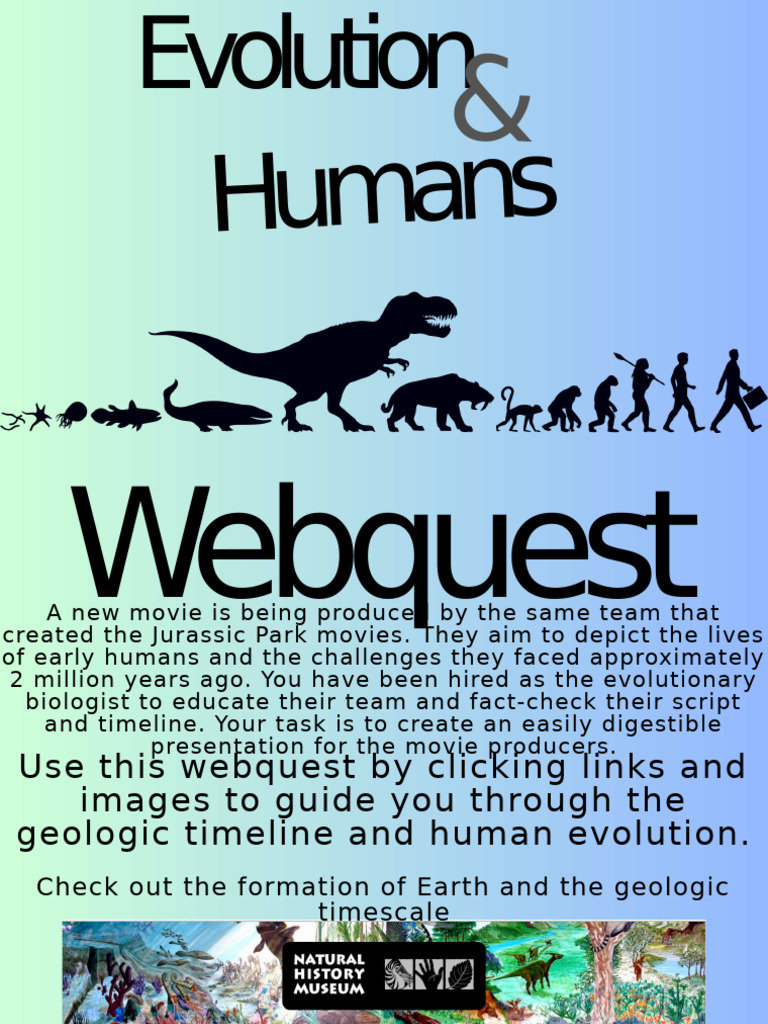 Early Human Evolution Presentation Guide | PDF | Human Evolution | Homo