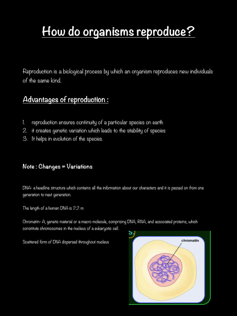 How do organisms reproduce? (1) | PDF