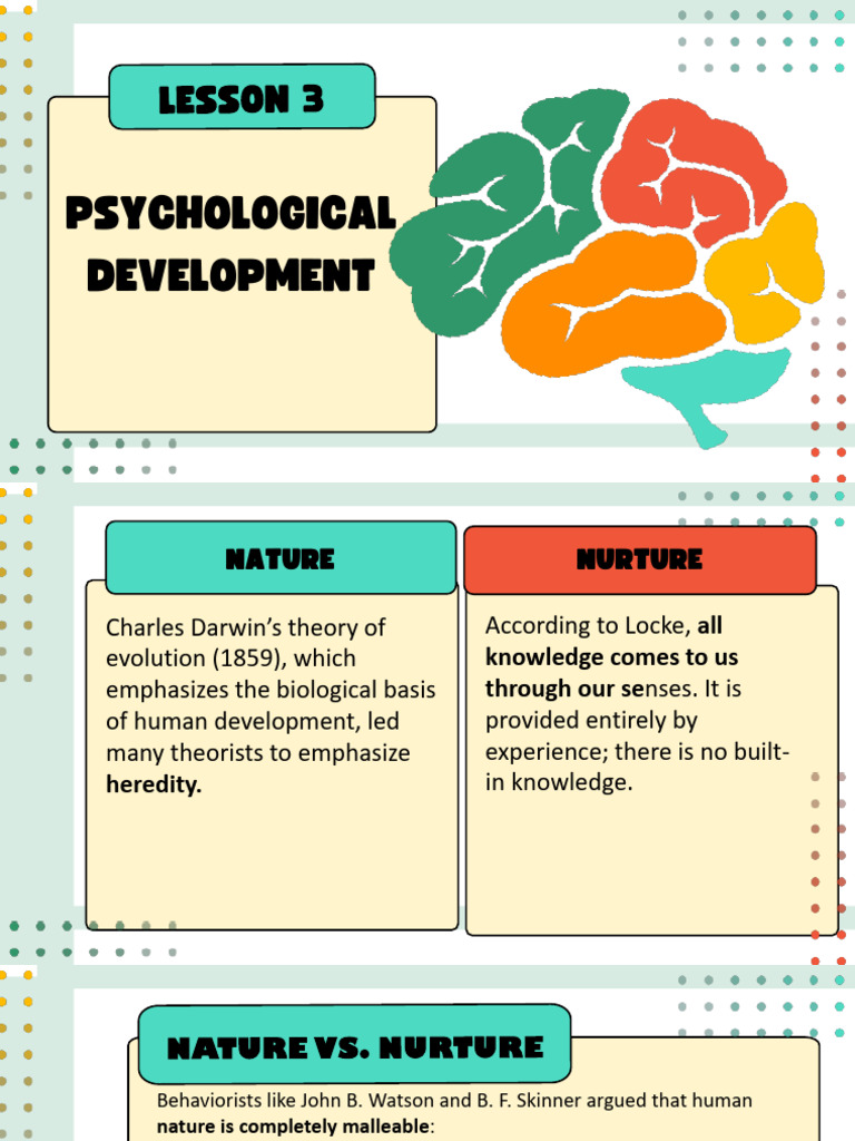 Nature vs. Nurture in Infant Development | PDF | Adolescence | Puberty