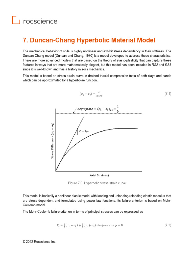 7 Duncan Chang Model | PDF | Elasticity (Physics) | Stress (Mechanics)