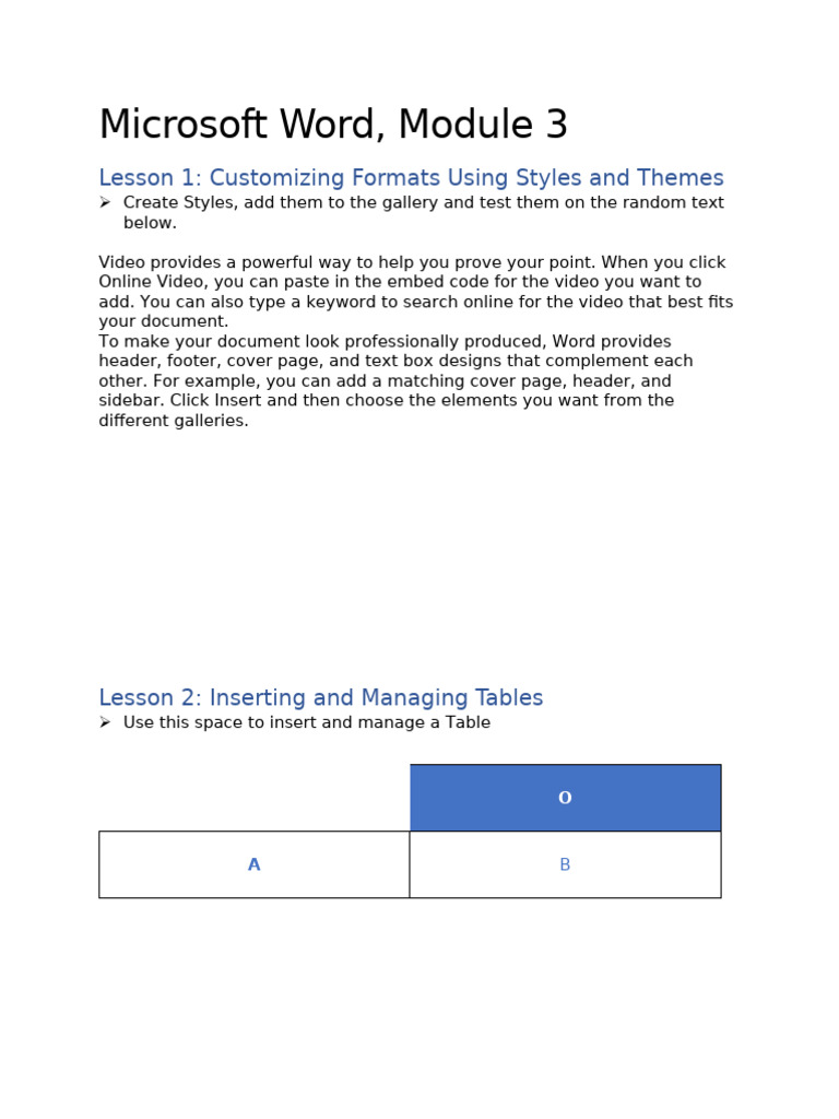 Microsoft Word Formatting and Tools Guide | PDF