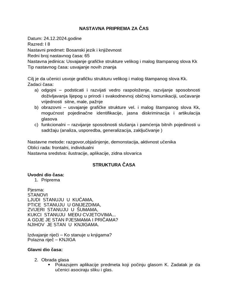 Ucimo Slovo Kk | PDF