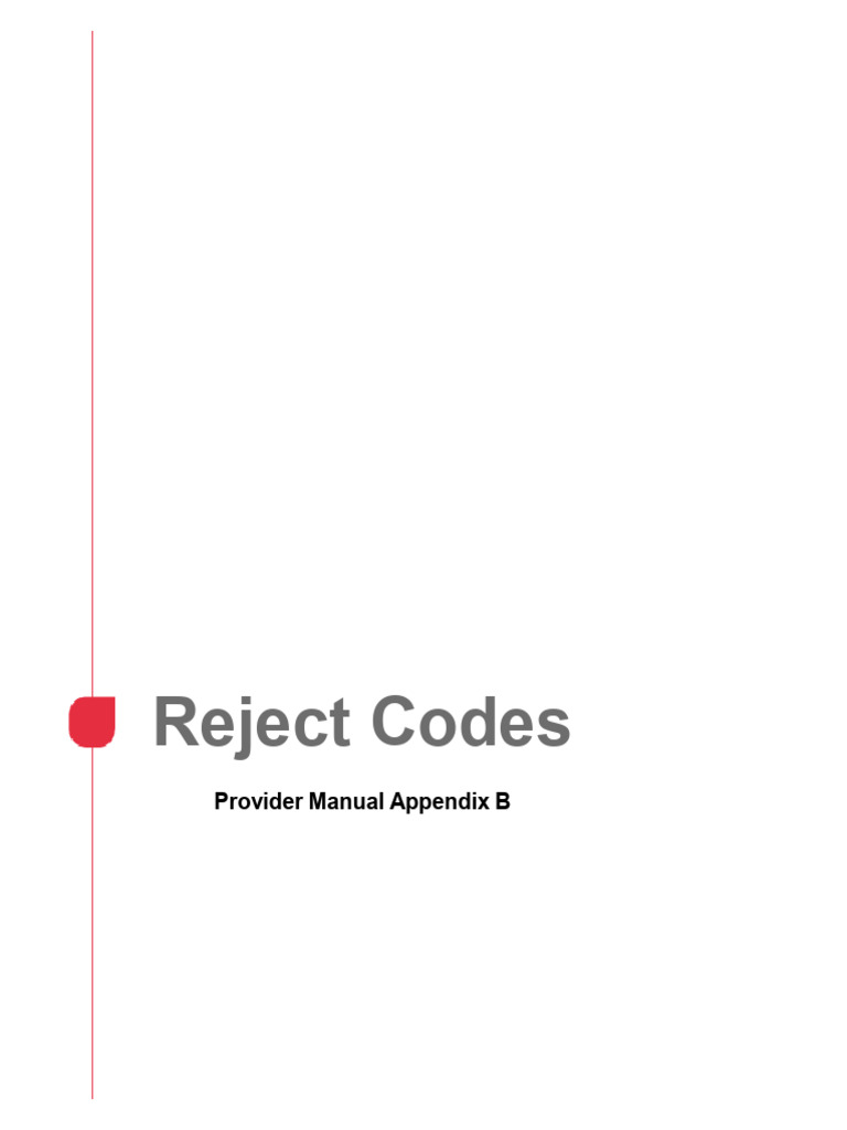 CVS Caremark Reject Codes Guide | PDF | Zip Code | Medical Prescription