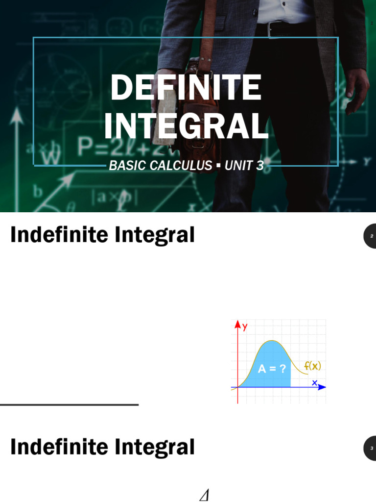 Understanding Definite Integrals in Calculus | PDF | Integral ...
