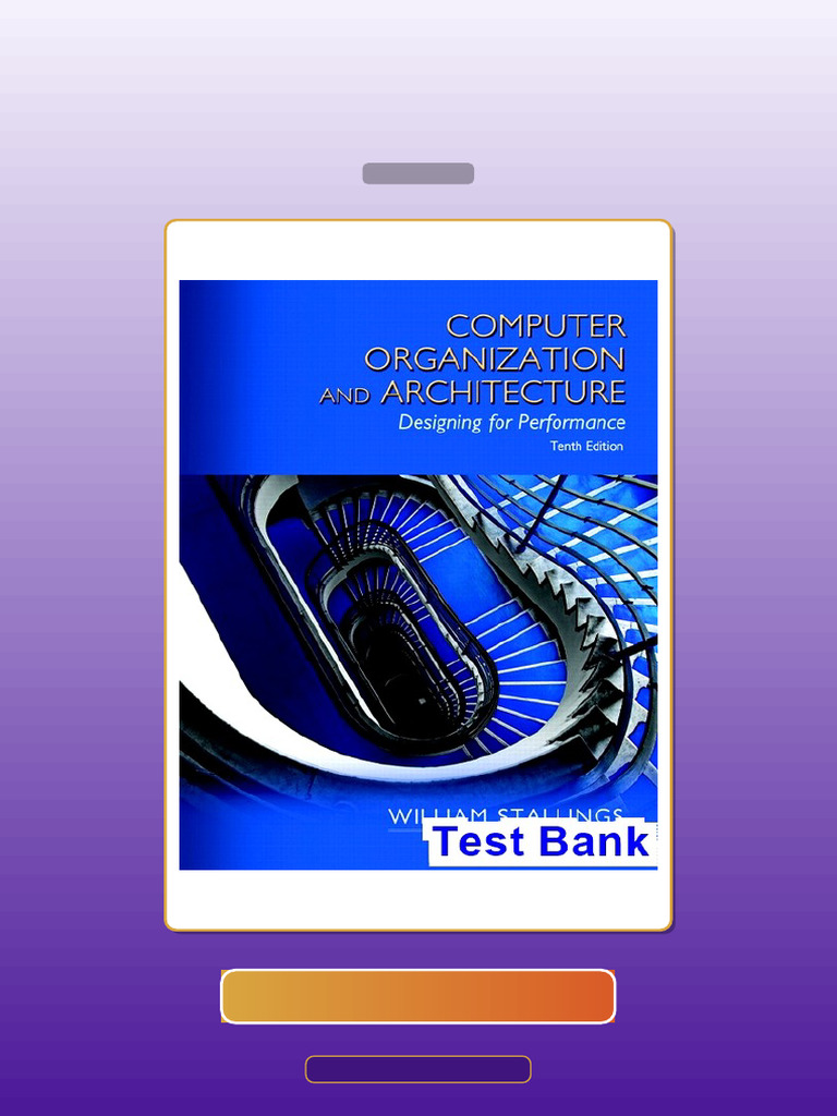 Computer Organization and Architecture 10th Edition Stallings E-book ...