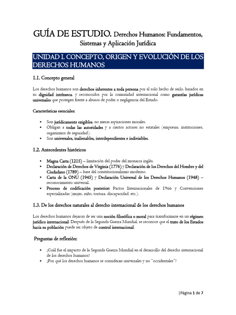 GUÍA_DE_ESTUDIO._20_claves_para_entender_mejor_los_DDHH[1] | PDF | Derechos humanos | Derechos