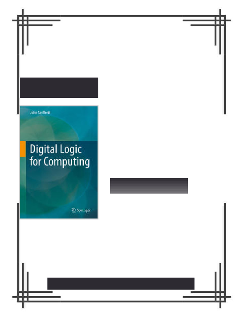 Digital Logic for Computing 1st Edition John Seiffertt (Auth.) eBook instantly unlocked | PDF ...