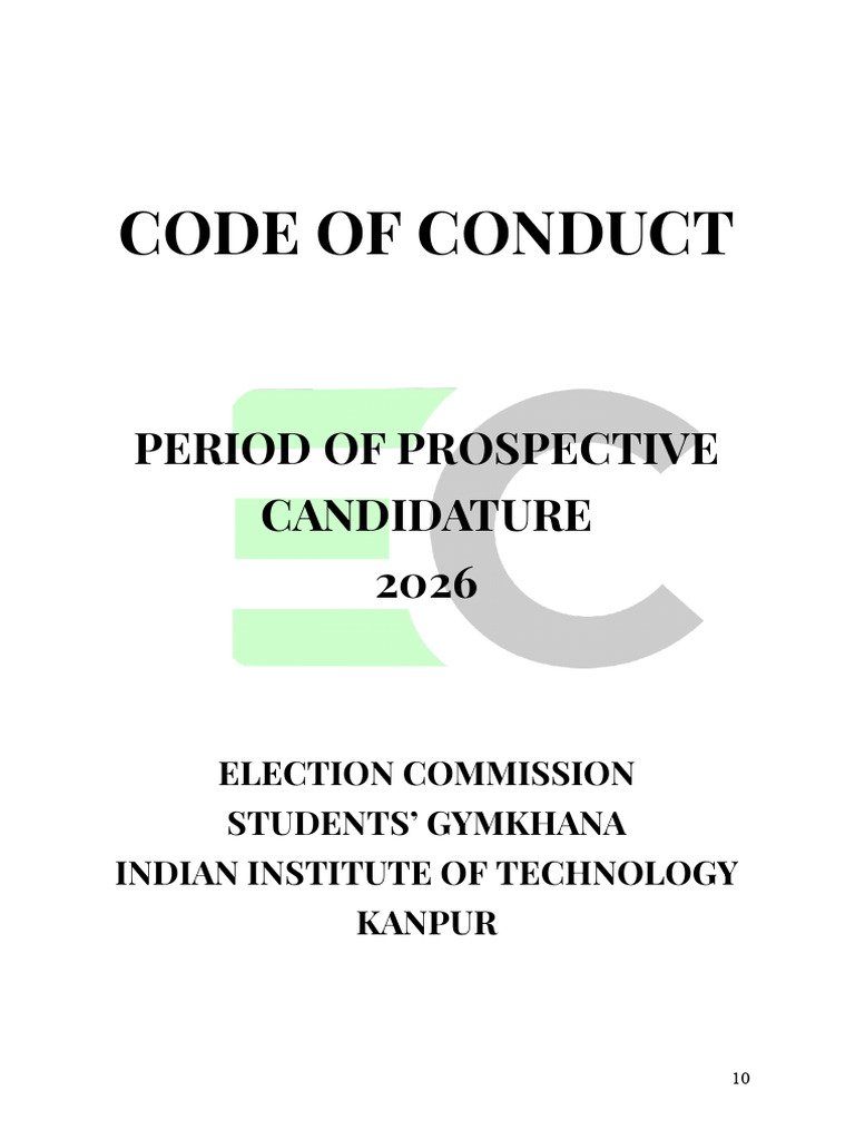 Prospective Period COC | PDF | Public Law | Government