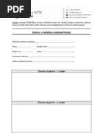 Praxe-Denik Praxe | PDF