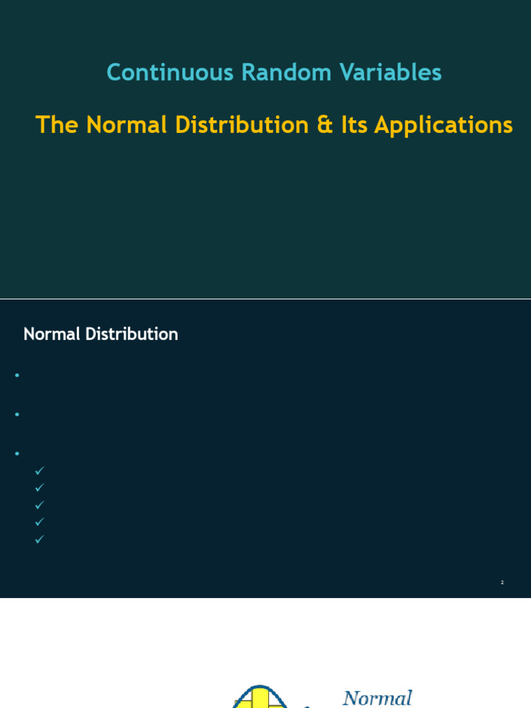 Topic 6.2_Continuous Random Variables and Probability Distributions_02_12_2025 | PDF