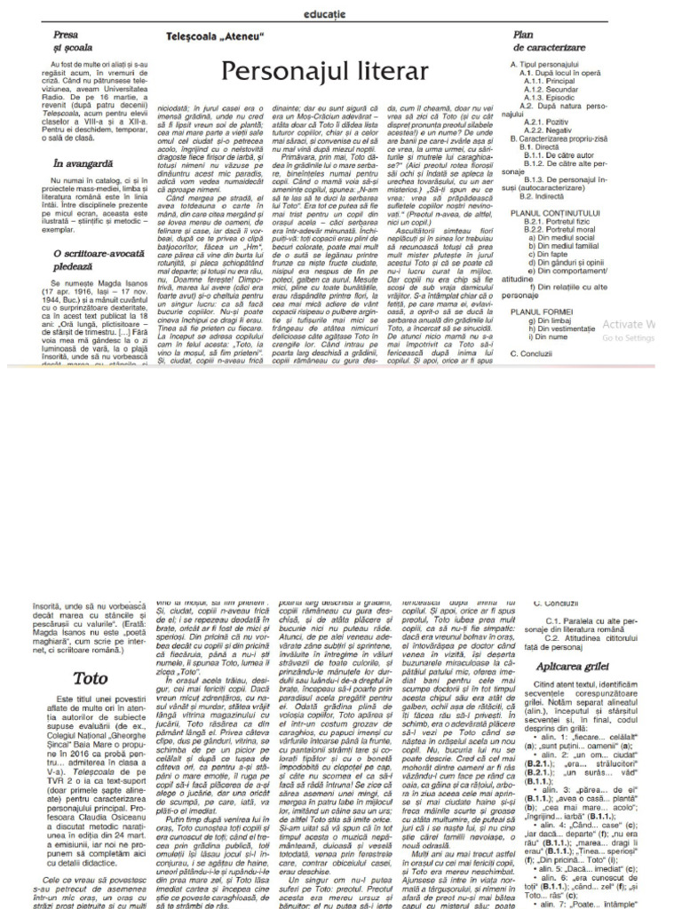 Articol Toto | PDF