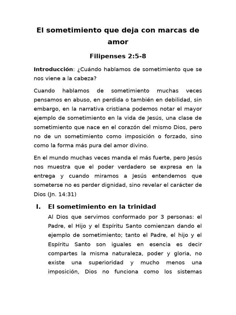 El sometimiento que deja con marcas de amor | PDF | Amor | La ...
