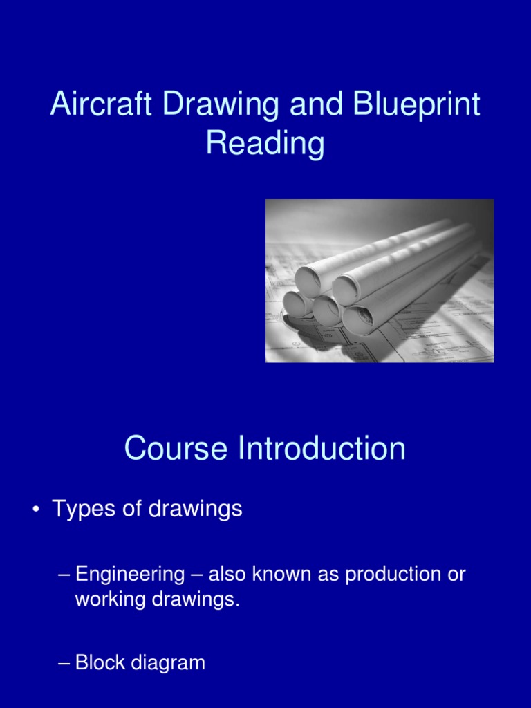 Aircraft Drawing and Blueprint Reading (En) | PDF | Perspective ...