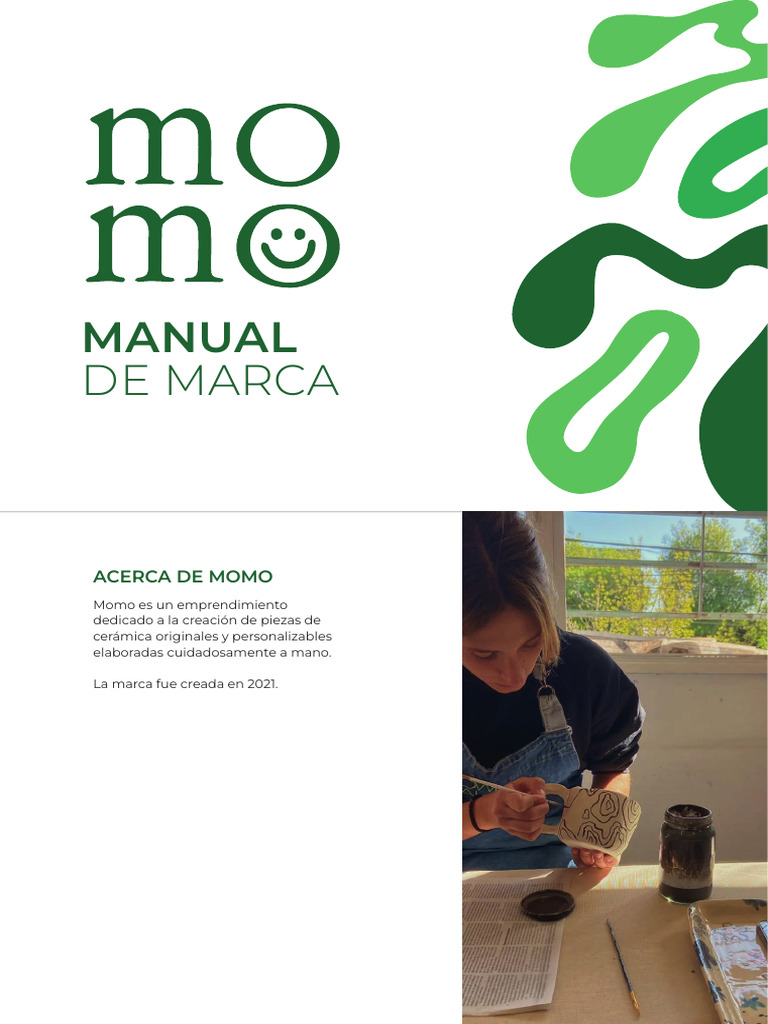 Manual de Marca para Momo Cerámica | PDF