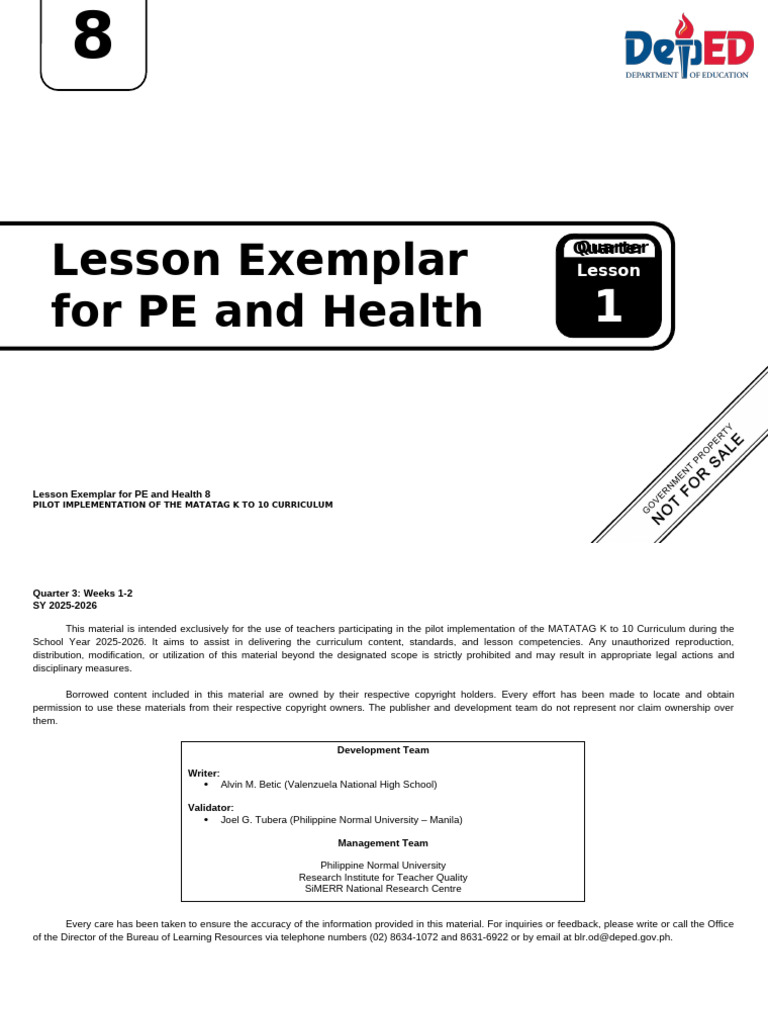 PE and Health 8: Psychoactive Substance Curriculum | PDF | Substance ...