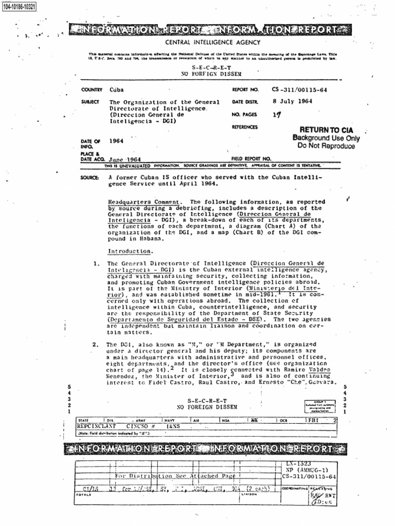 Information Report the Organization of The | PDF