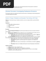 Vernier Radiation Monitor Experiment | PDF | Inductor | Ionizing Radiation