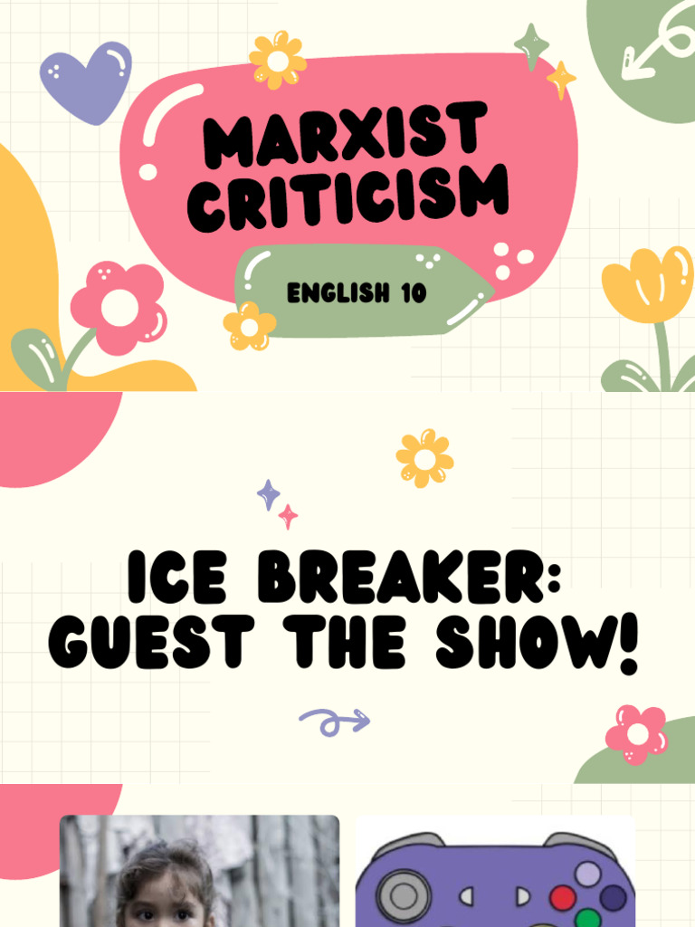 Lesson 5 - Marxist Approach | PDF | Marxism | Friedrich Engels