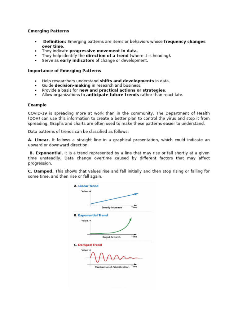 Emerging Patterns Notes | PDF | Causality | Learning