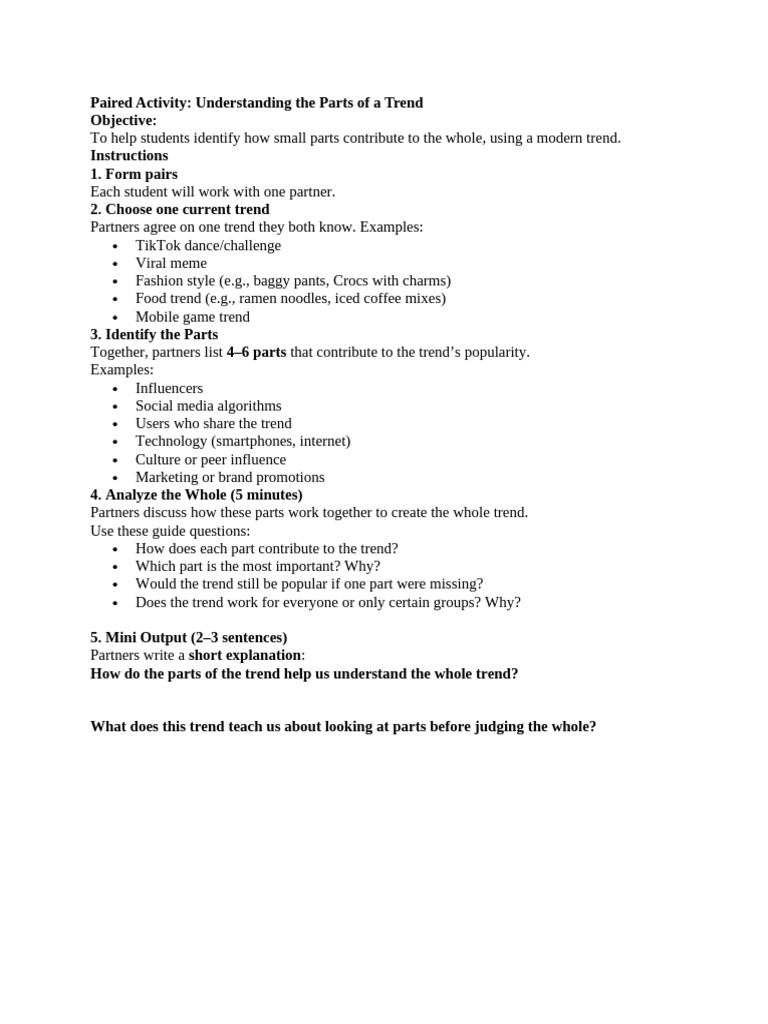 Paired Activity-Emerging Patterns | PDF