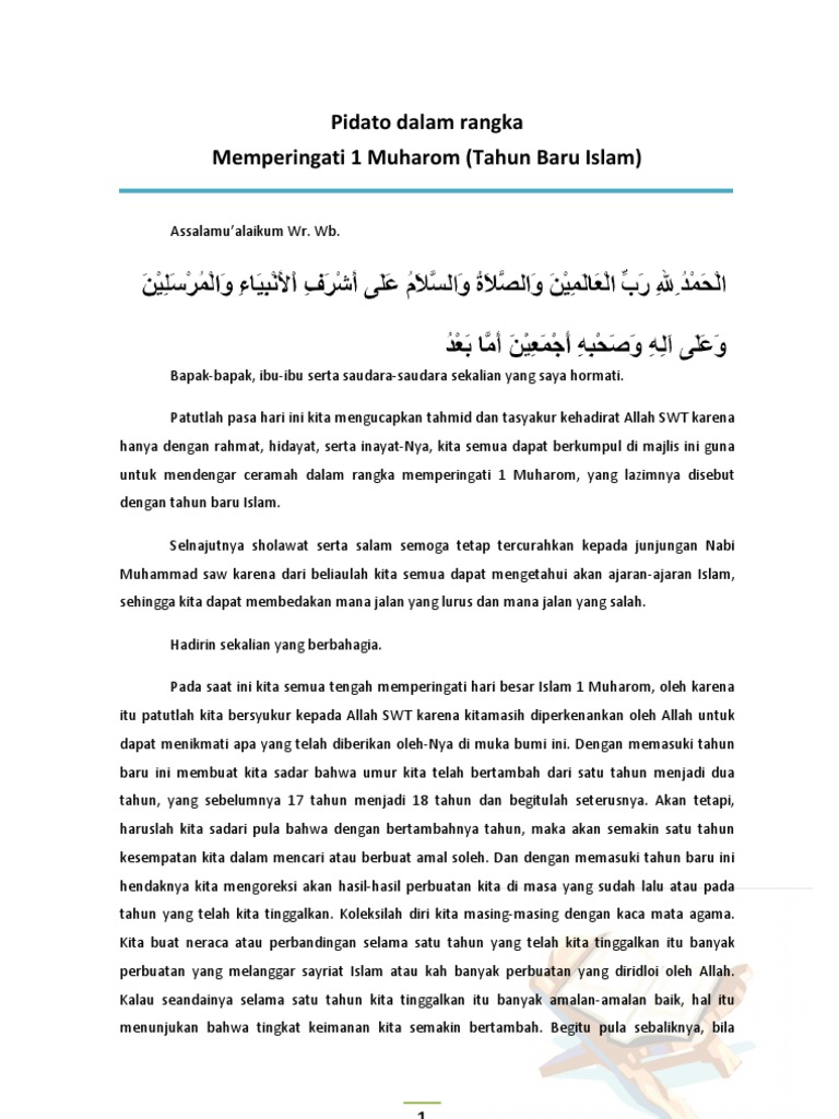 10 Kumpulan Pidato Islami | PDF | Agama & Spiritualitas | Gaya Hidup