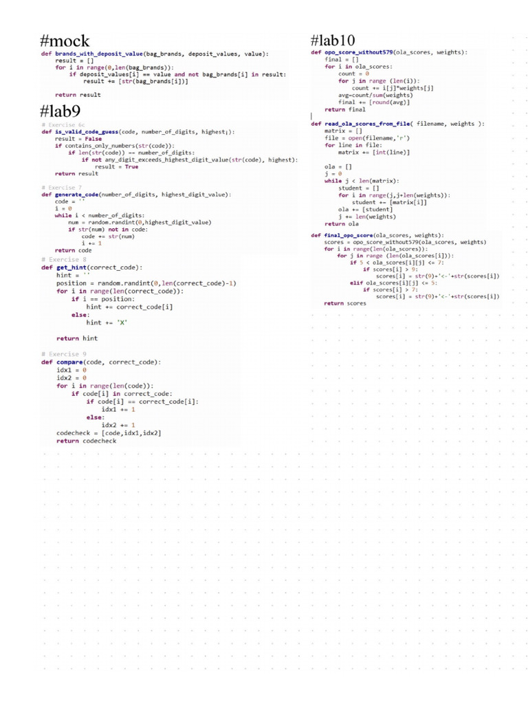 Cheat Sheety | PDF