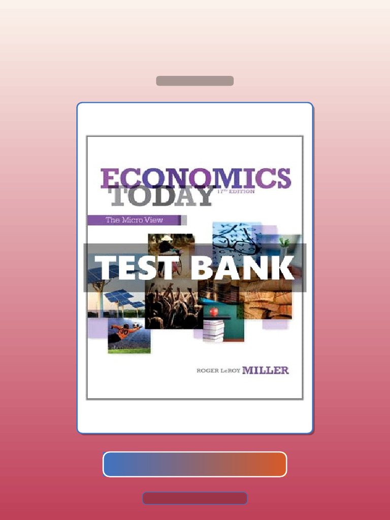 Economics Today the Micro 17th Edition Roger LeRoy Miller E-book ...