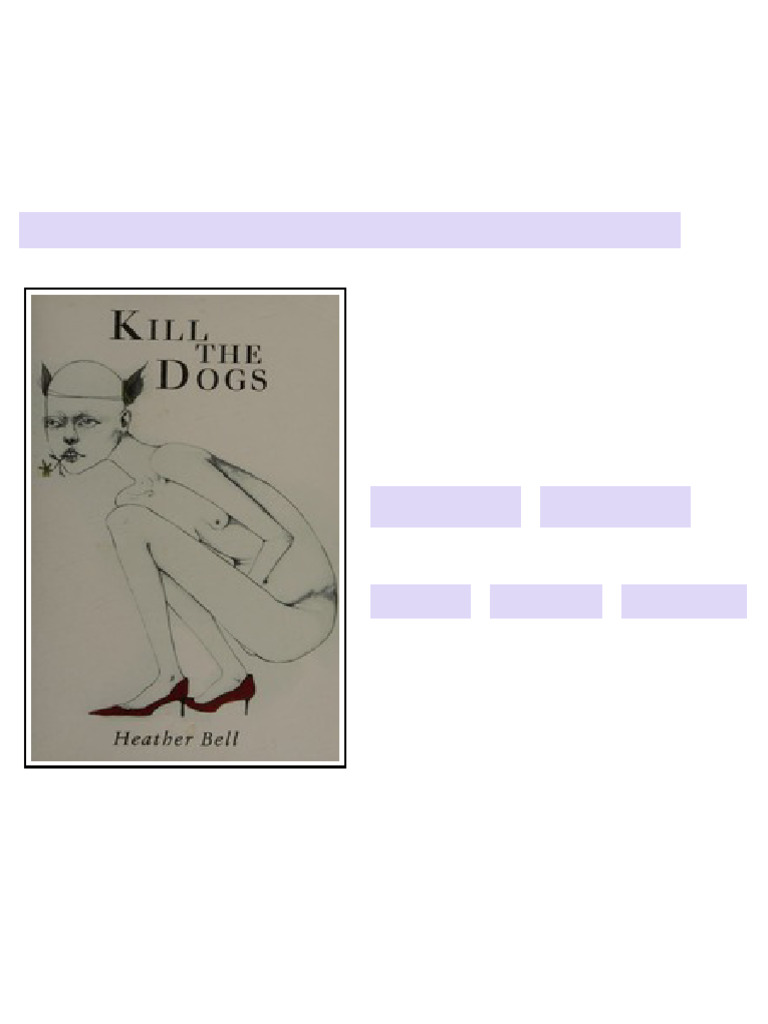 Kill the dogs ebook digital edition | PDF