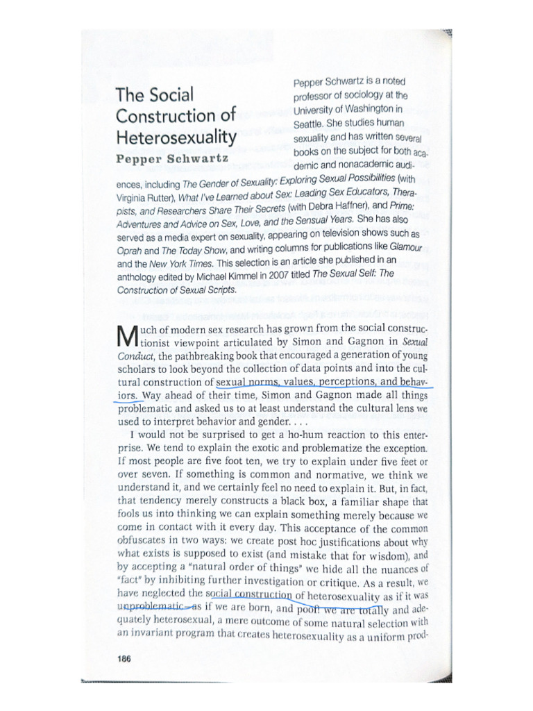 the social construction of heterosexuality | PDF