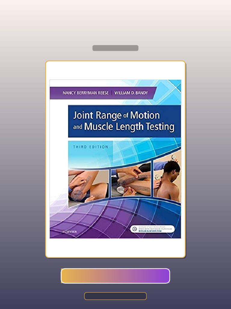 Joint Range of Motion and Muscle Length Testing 3rd Edition E-book ...