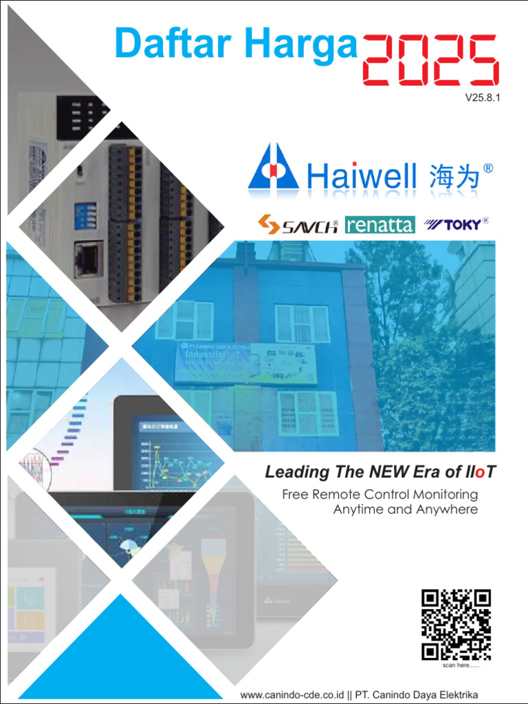 Price List Haiwell 2025 (V25.8.1) | PDF | Sensor | User Interface