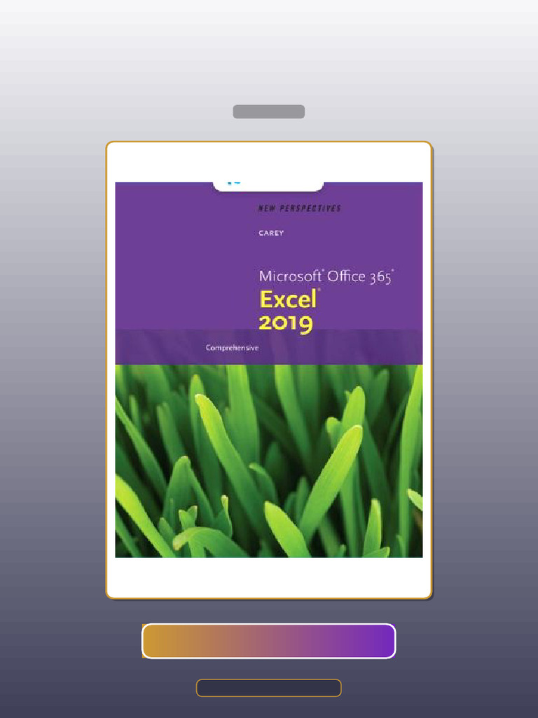 New Perspectives Microsoft Office 365 Excel 2019 Comprehensive 1st ...