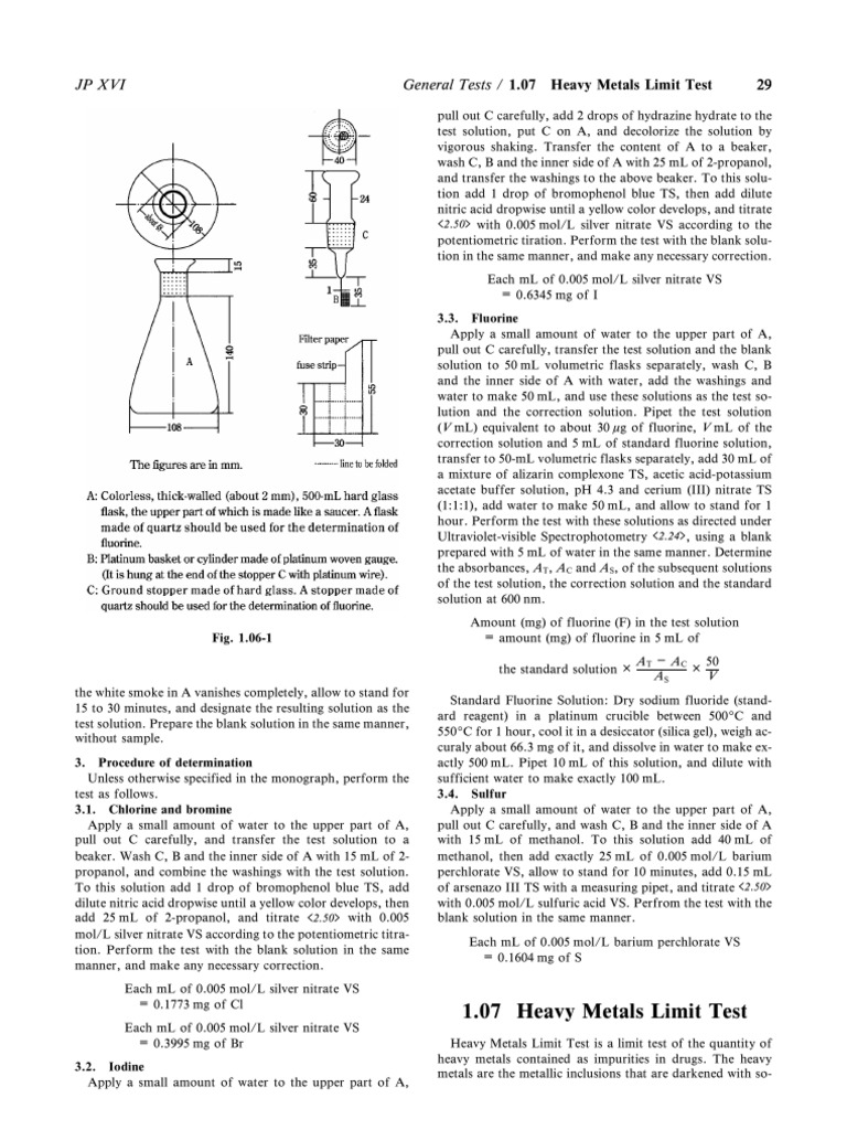 1 07 Heavy Metals Limit Test 46