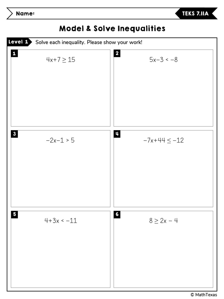 7.11A - Printable Worksheet | PDF